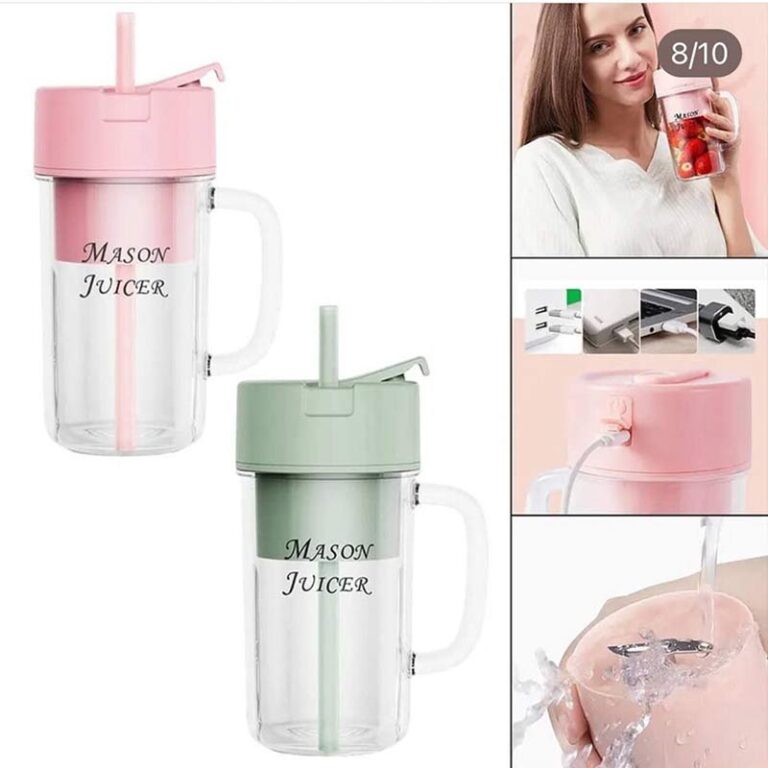 شیکر شارژی اسموتی ساز 500 میل LL-898 - فروشگاه خلاق شاپ